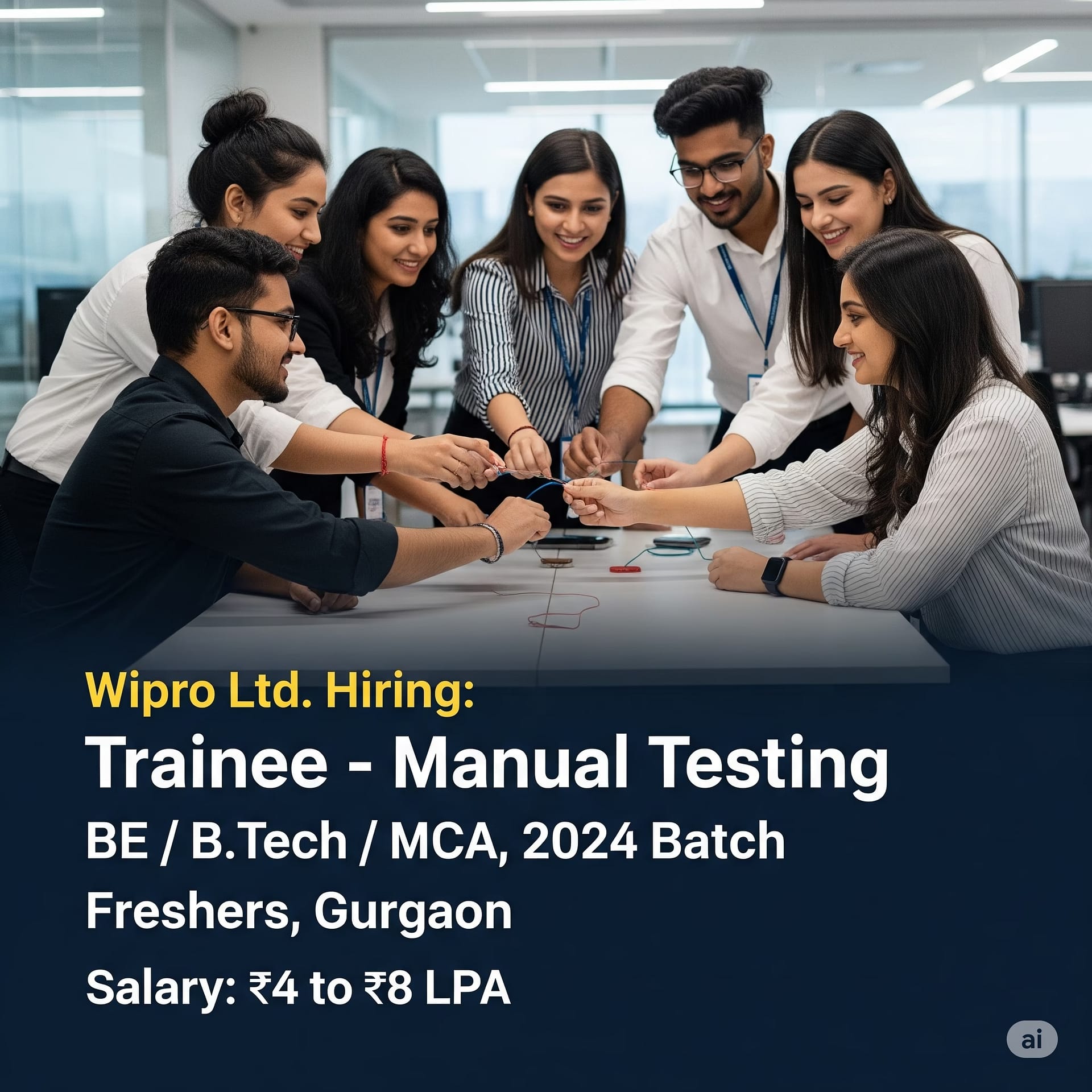 Wipro Trainee Jobs 2025 | ₹4–8 LPA | Apply Now - awarenesstraffic