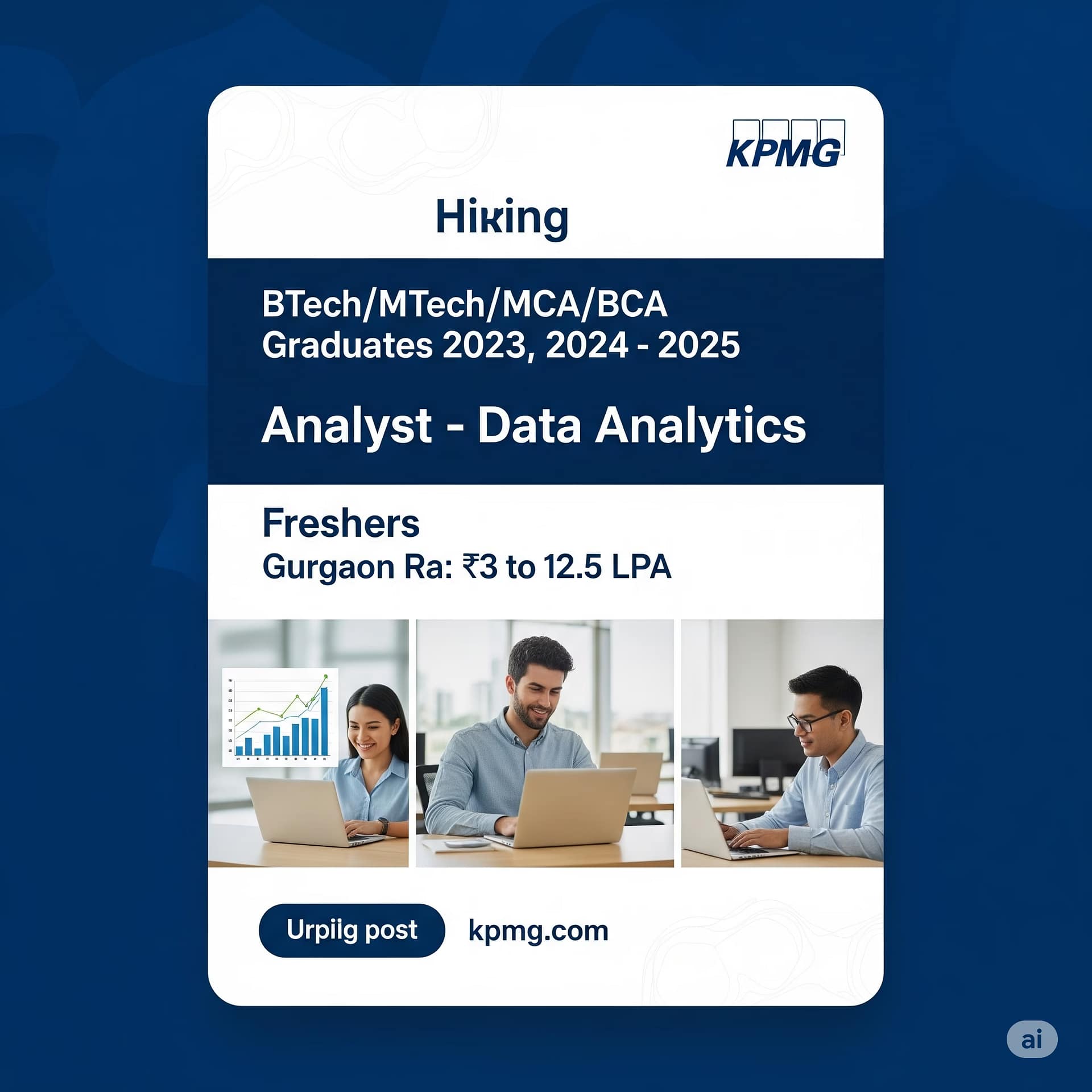 KPMG Careers 2025: Apply Now for Analyst Fresher Role - awarenesstraffic